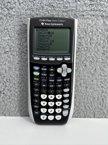 TI-84 Plus + Silver Edition Graphing Calculator w/ Cover Texas ...