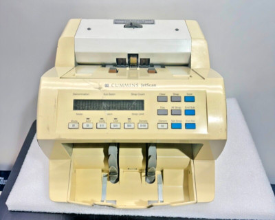 Cummins Allison JetScan 4063 Single-Pocket Currency Counter Scanner 406 ...