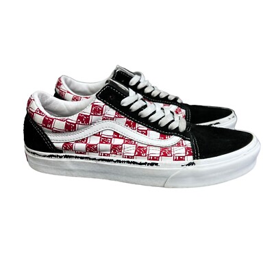Vans Squiggly Line Logo Knu Skool (Spring Has Sprung) Gray #vans