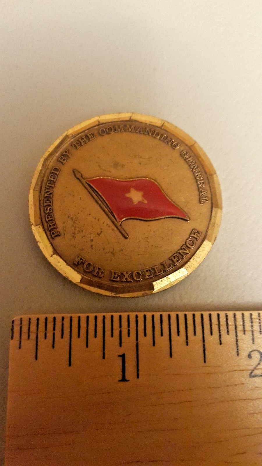 US Army 5th Signal Command Presented by Commanding General-Coin | eBay