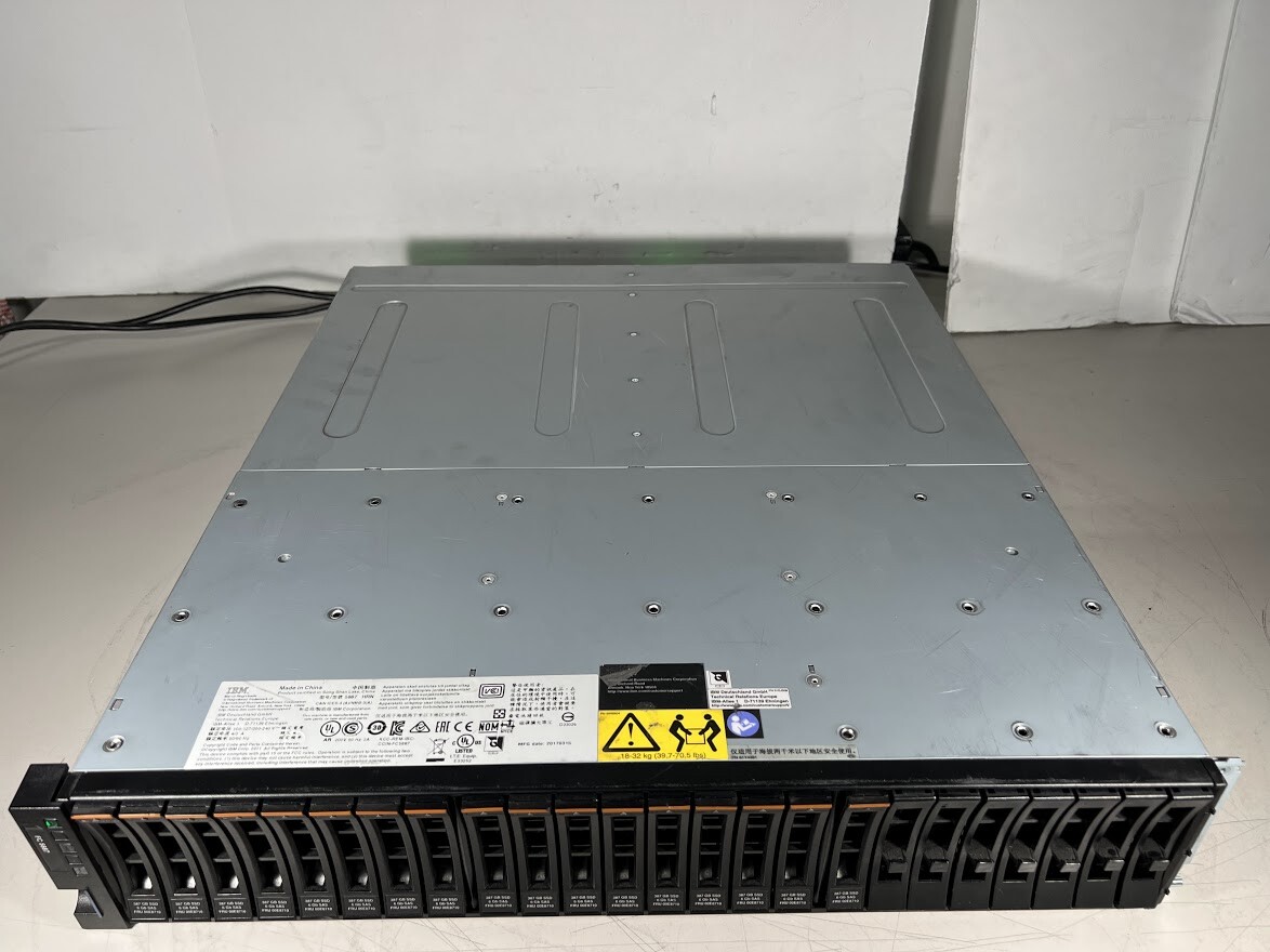 IBM FC 5887 | 17X SSD 387GB| 2X ESM Environmental Services | 2 POWER ...