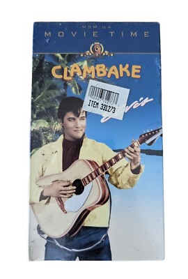 Clambake (VHS, 1967) Elvis Presley SEALED MGM 27616105431| eBay