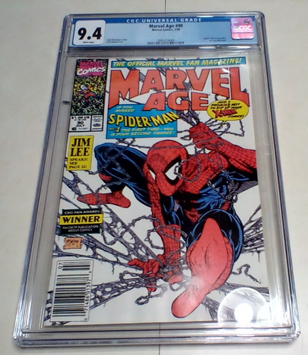 Marvel Age # 90 (Marvel)1990 - McFarlane Cover - Spider-Man Newsstand ...