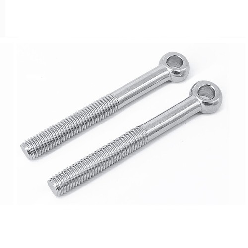 M5-M12 Eye Bolts Threaded Rings Catenary Wire Hanging Screws Stainless ...