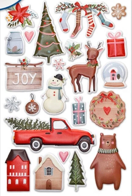 Country Christmas Snowman Clipart