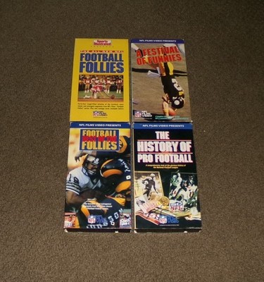 NFL Films 4-VHS Video Tape Lot! | eBay