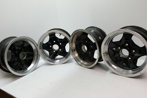 Porsche 911 Hackmesser Alu Felgen 7j x 15 Zoll 4 Stück 91136102351R | eBay