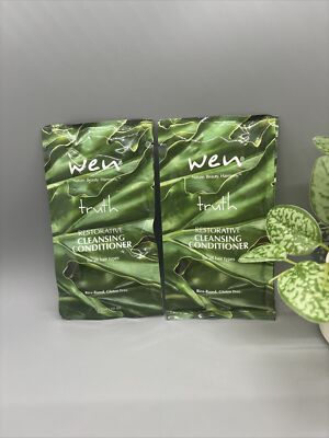 2 WEN Truth Restorative Cleansing Conditioner Travel Packet - 2 oz ...