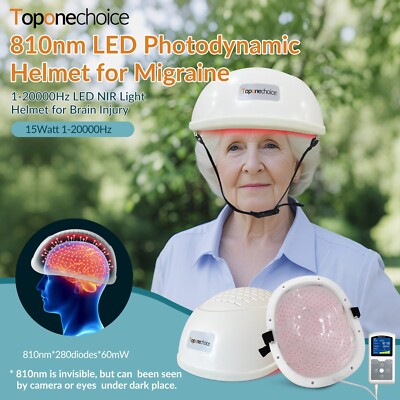 810nm Helmet Brain Depression Treatment and Stroke Disease Treatment ...