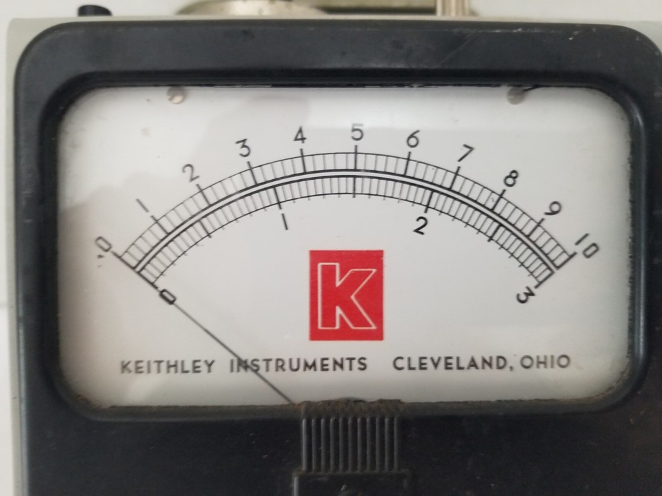 Keithley DC VTVM Vacuum Tube Voltmeter Model 220 Vintage Powers on | eBay