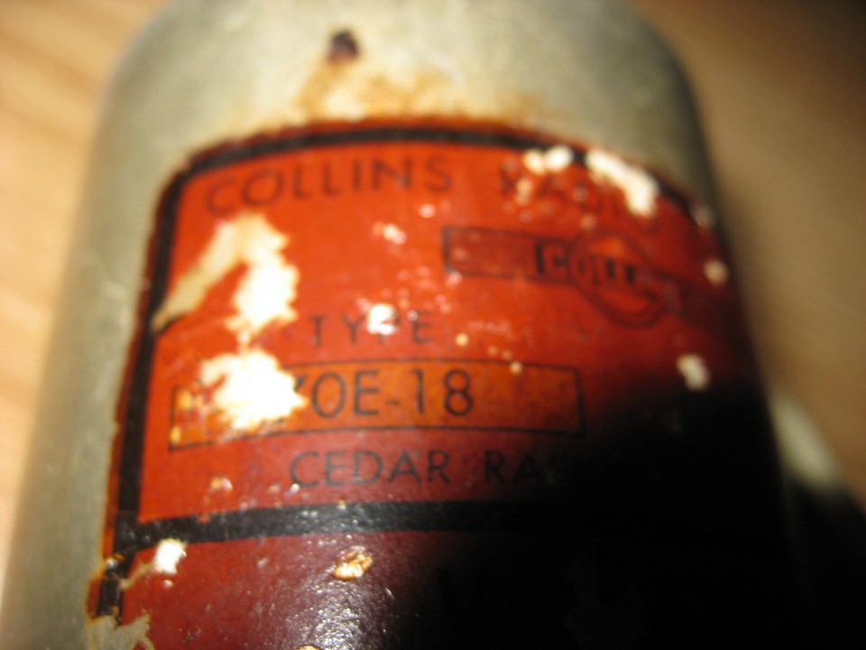 Collins 70E-18 PTO R-392 HF Receiver Ham Radio R392 70E18 P/N 505-1413 ...