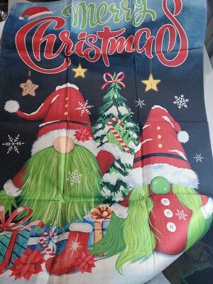 Rejoice Christmas 28" × 40" Decorative House Flag Yard Lawn Banner | eBay