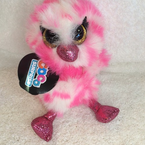 Zuru Coco Surprise Neon Flapper the flamingo plush 7" w tag no cone | eBay