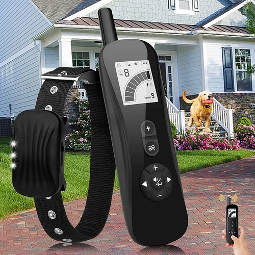 1000M Dog Training Collar Rechargeable Remote Control Electric Pet ...