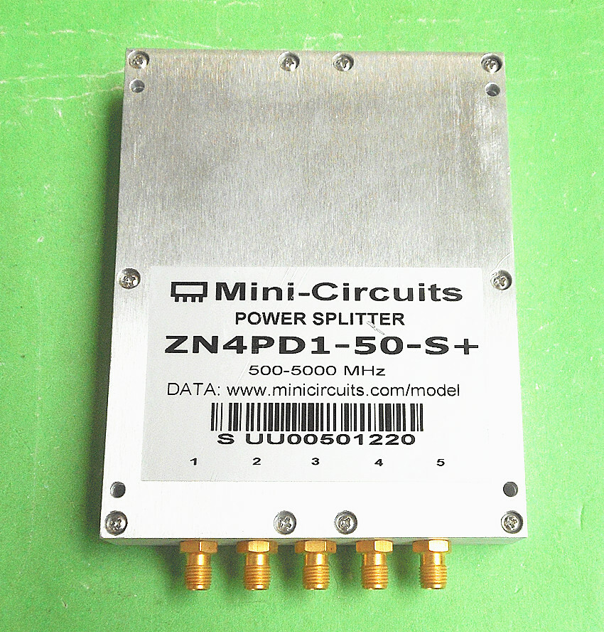 1pc Mini-Circuits ZN4PD1-50-S+ 500-5000MHz SMA RF Splitter | eBay