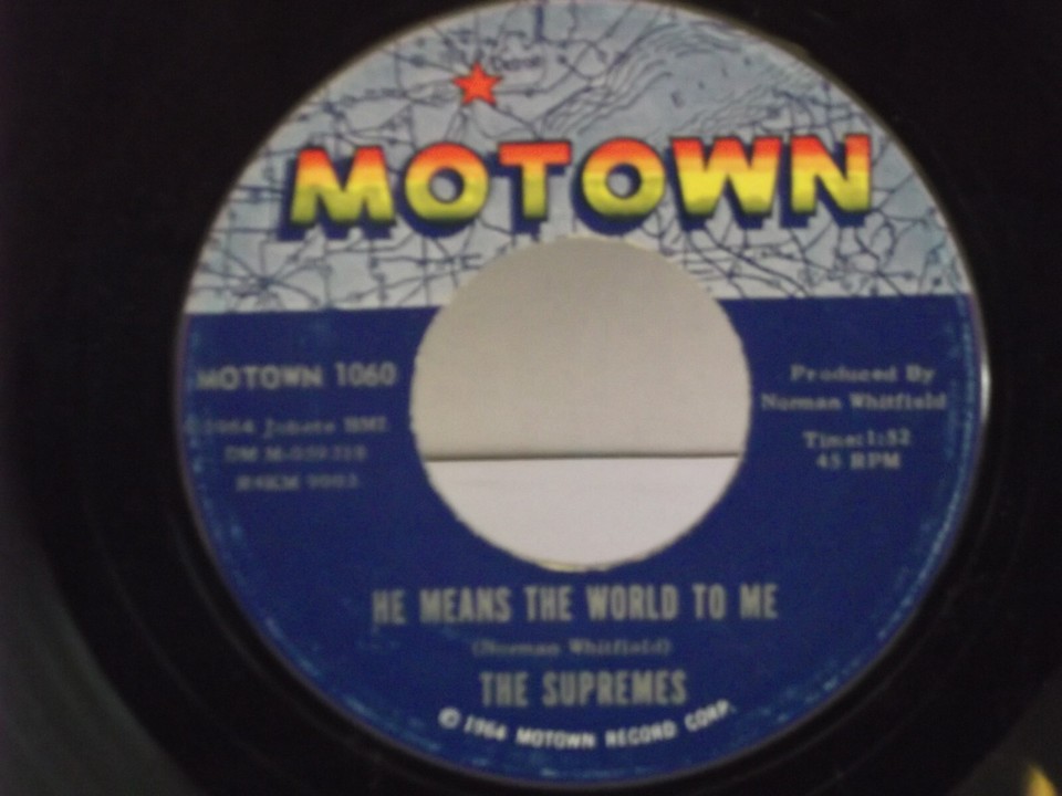 The Supremes,Motown 1060, "Where Did Our Love Go",US,7"45,1964 Motown,M ...