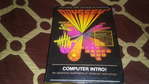 Magnavox Odyssey 2 Computer Intro! cartridge with box tested no manual ...