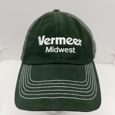 Vermeer Midwest Equipment One Size Adjustable Cap Hat | eBay