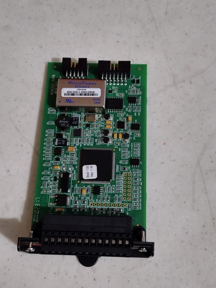 EMERSON ROC800 8HRT-2 HART CARD SERIES 2 HART-2 W48097X0022 4 CHANNEL ...