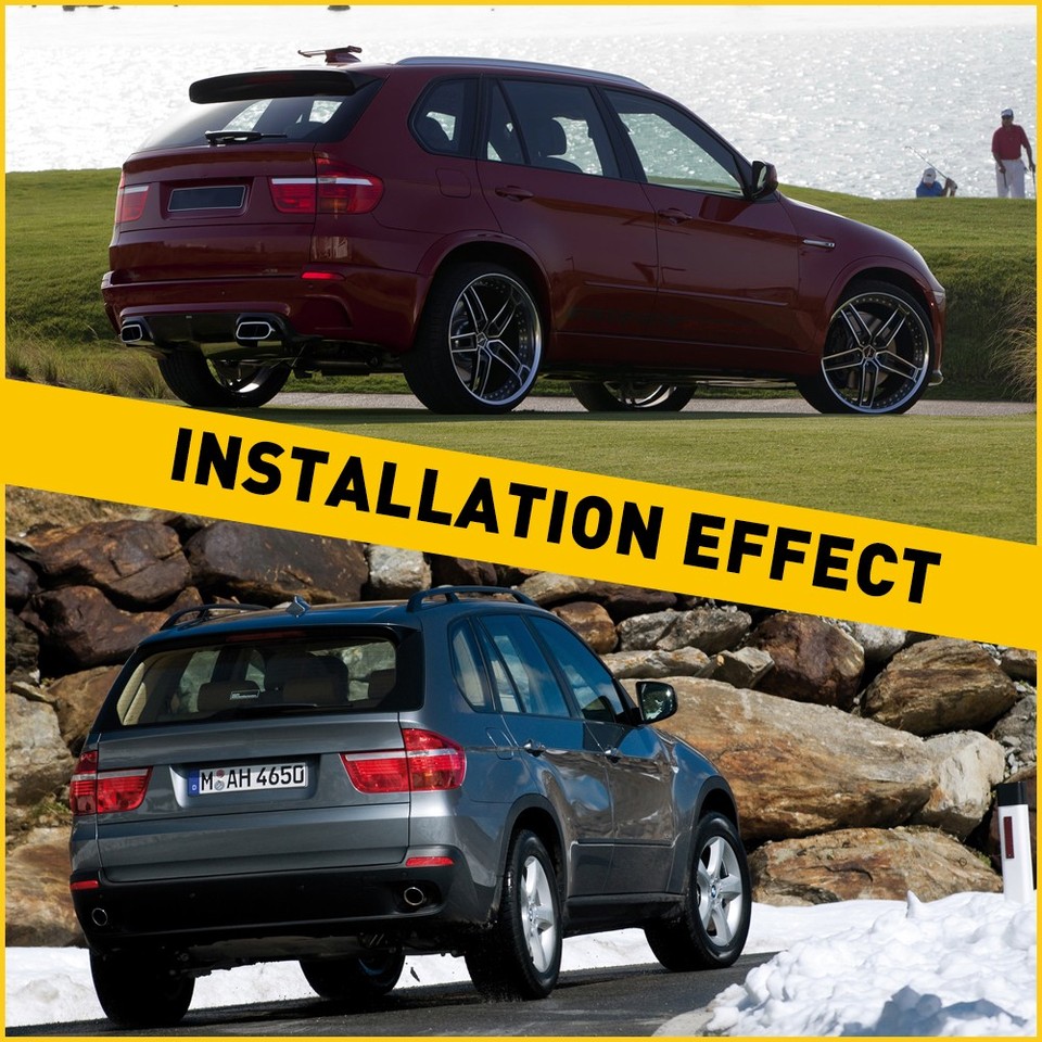 For BMW X5 E70 2007-2010 Passenger Right Side Rear Bumper Reflector Light Red | eBay