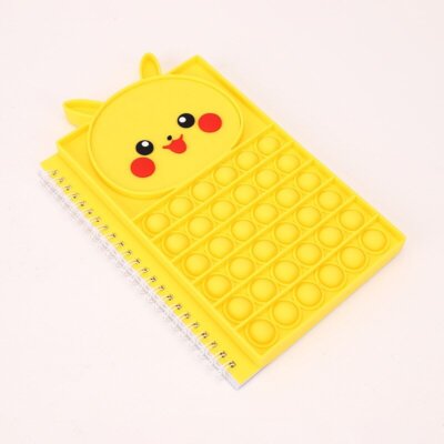 Pikachu Fidget Notebooks Bubble Pop Toy Popper Note Book | eBay