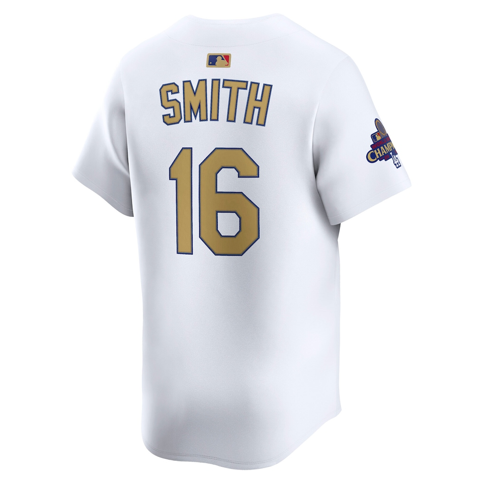 Men's #16 Will Smith White 2025 Gold Collection All Stitched Jersey++ ...