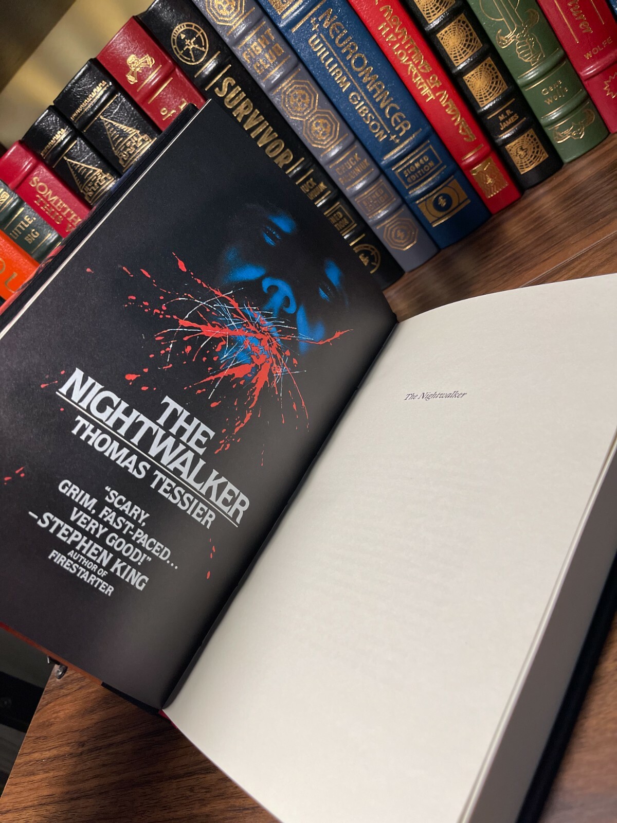THE NIGHTWALKER - Thomas Tessier - Centipede Press RARE OOP Signed ...