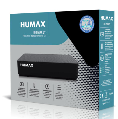Ricevitore digitale terrestre T2 Humax DIGIMAX LT-HD 2020T2 | eBay