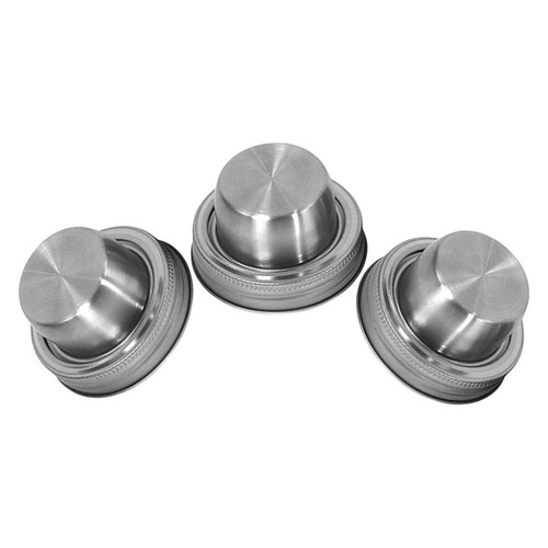 3pcs Mason Jar Shaker Lids Stainless Steel Shaker Lids For Mason Jars ...