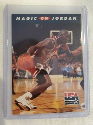 1992 Magic on JORDAN - USA Basketball card 105 | eBay