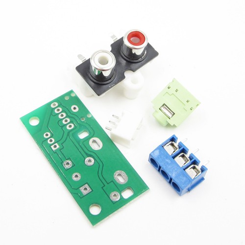 DIY Kit Audio Switch Board RCA 3.5mm Audio Input Block Stable for ...