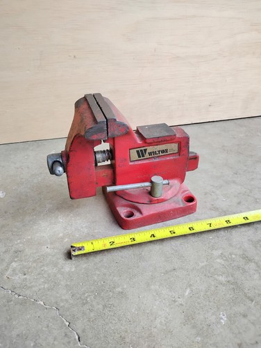 Vintage Wilton Vise Red 3" Jaws | eBay