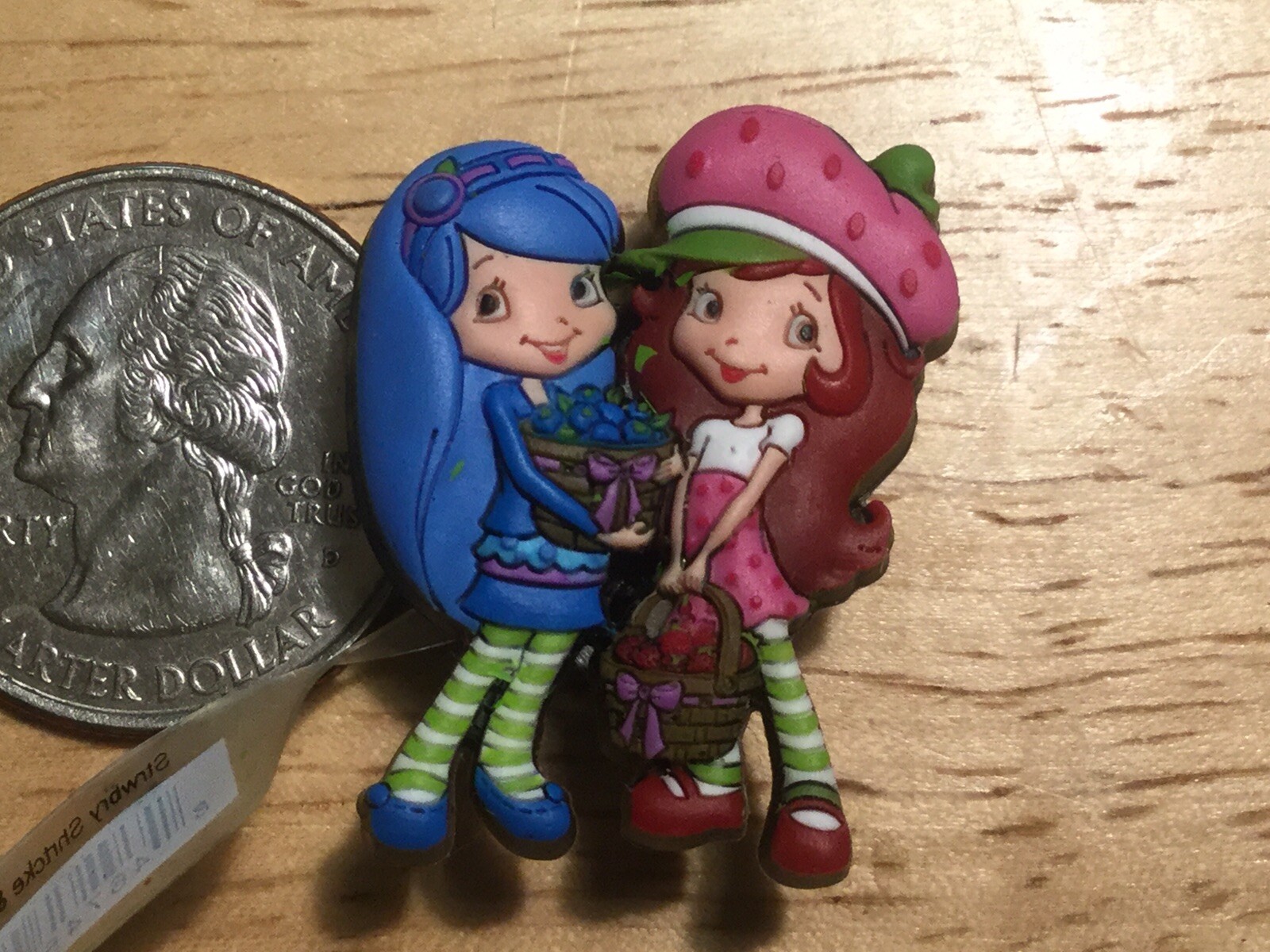 STRAWBERRY SHORTCAKE, CHERRY ROCKER, AUTHENTIC JIBBITZ SHOE CHARM FOR ...