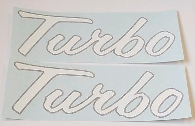 New TURBO Decal Set of 2 for IH Tractor 1066 1466 1566 1256 1456 ...