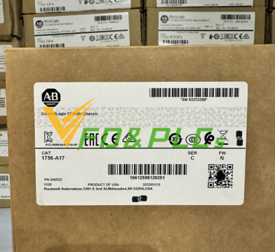 NEW Allen-Bradley 1756-A17 ControlLogix 17 Slots Chassis Module FREE ...