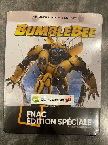 BUMBLEBEE - film en 4k ultra hd + blu-ray STEELBOOK COLLECTOR édition FNAC | eBay