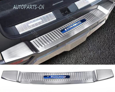 For 2022-2023 Lexus LX600 Silver Steel Outer Rear Bumper Protector Sill ...