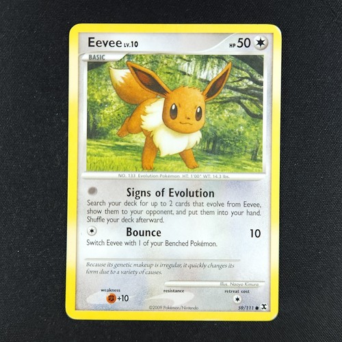 Eevee 59/111 - Rising Rivals - Pokemon CArd | eBay