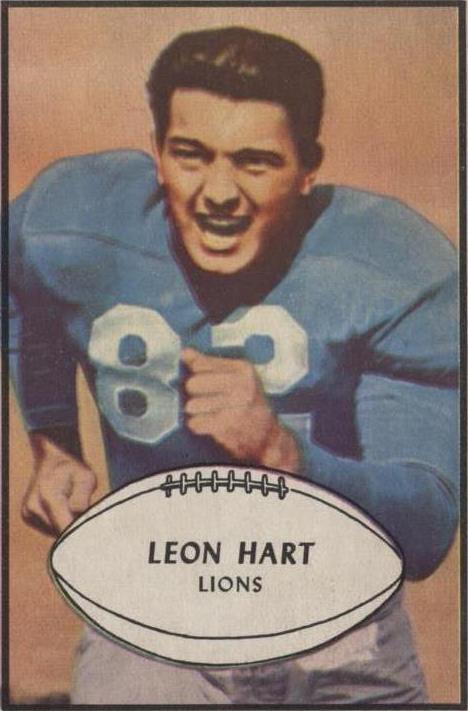 1953 Bowman Leon Hart #31 for sale | eBay