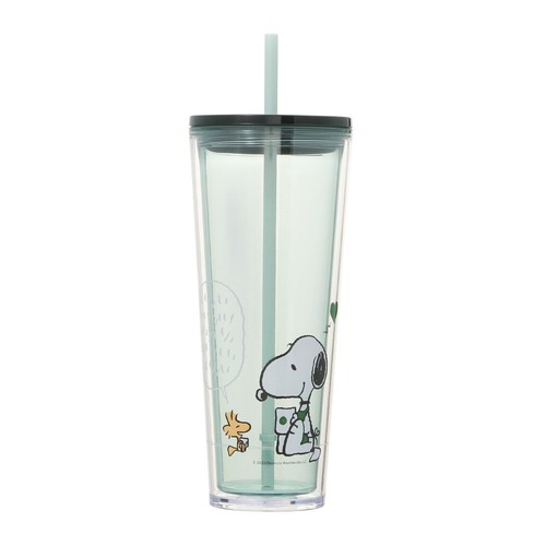 STARBUCKS JAPAN PEANUTS 2025 Joe Kind Snoopy Cold Cup Tumbler Blue 710ml FS | eBay