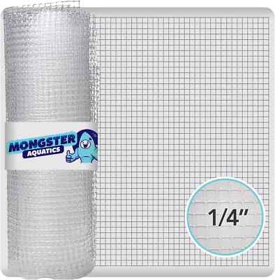 Clear Mesh Netting Material - 4'X5' - Plastic Mesh Screen Netting for ...
