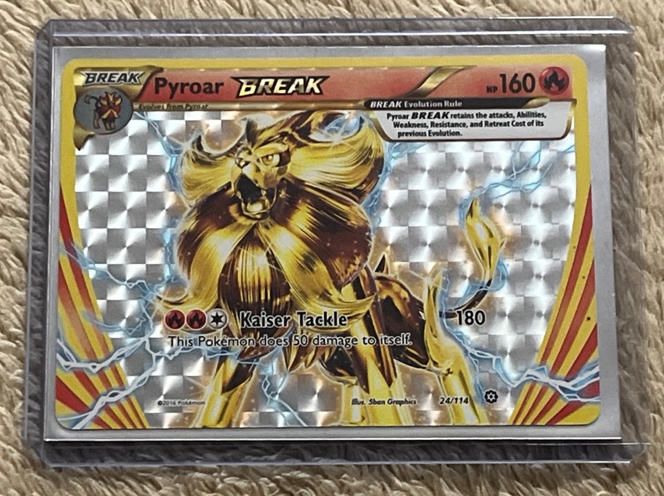 Pokemon XY Steam Siege Pyroar Break 24/114 Holo | eBay