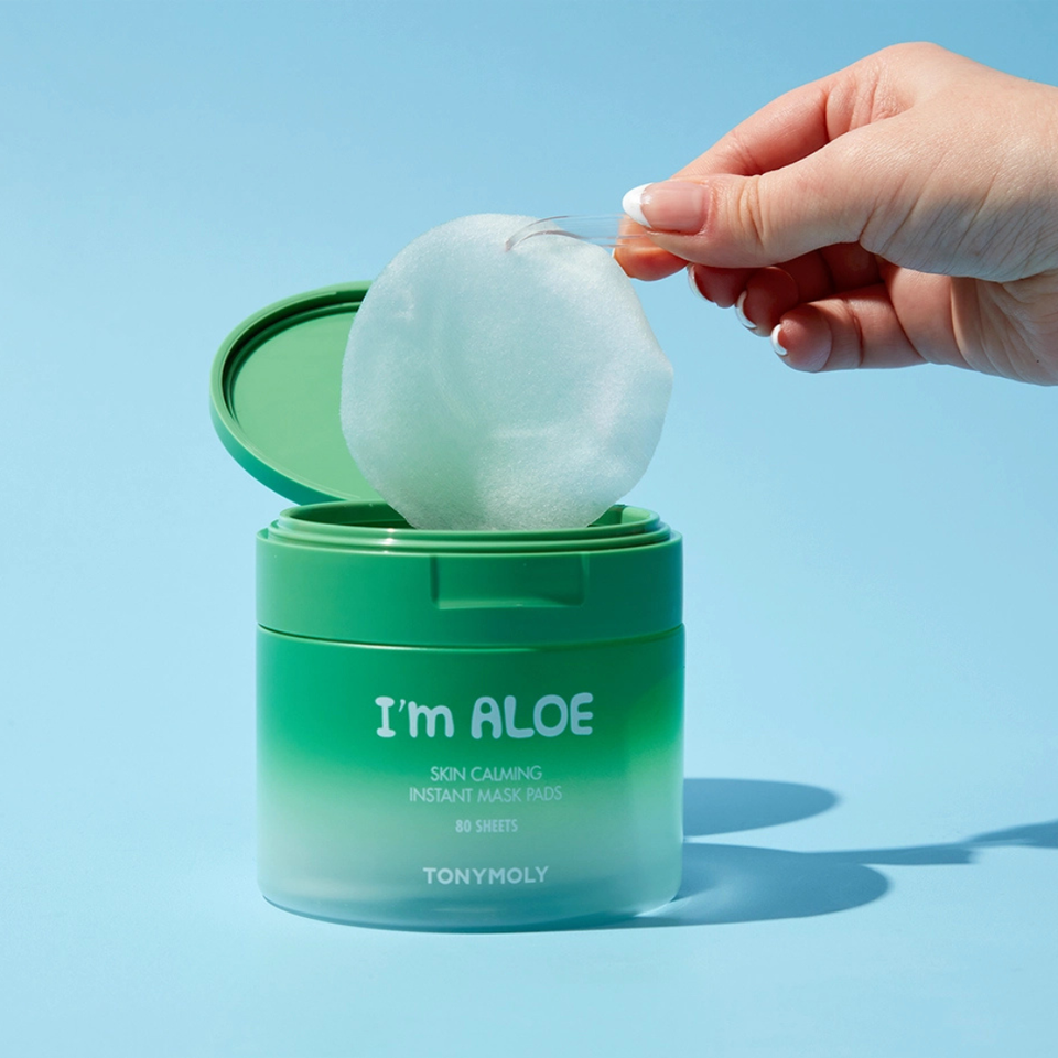 TONY MOLY, I'm Aloe Skin Calming Instant Mask Pads | eBay