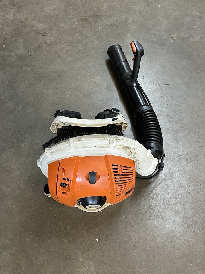 STIHL BR550 600 Backpack Leaf Blower -65cc Project Unit Turns Over ...