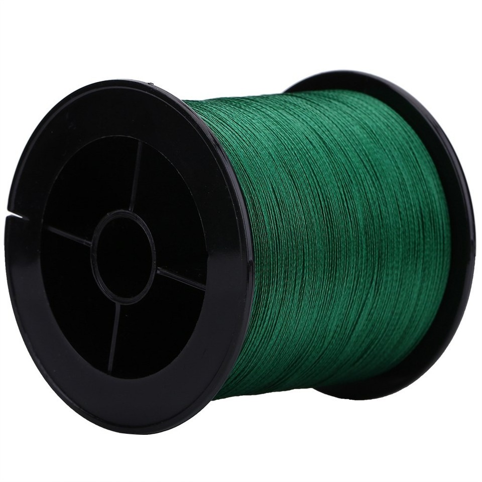 500m PE Braided 4 Strands Strong Fishing Lines Multi-filament Fish Rope ...