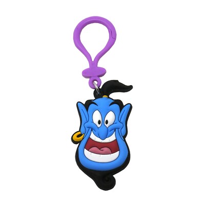Disney Aladdin Genie Head Soft Touch PVC Bag Clip | eBay