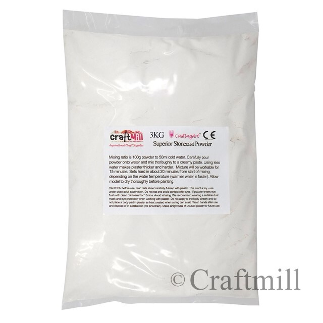 CASTING PLASTER OF PARIS - choose - FINE or EXTRA HARD STONE PLASTER ...