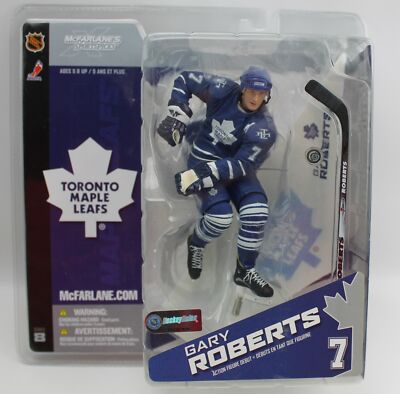 McFarlane Toys NHL Toronto maple Leaves Gary Roberts Series 8 Dark ...