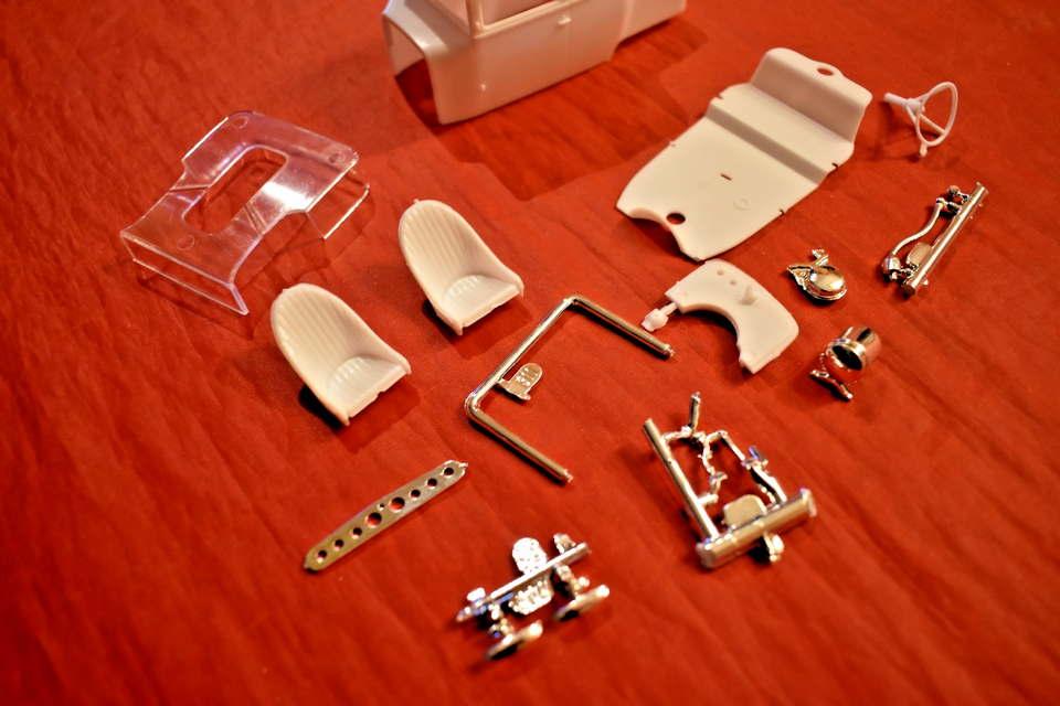 AMT 25 Ford T Chop Top Hot Rod Body Interior and Glass Parts 1/25 | eBay