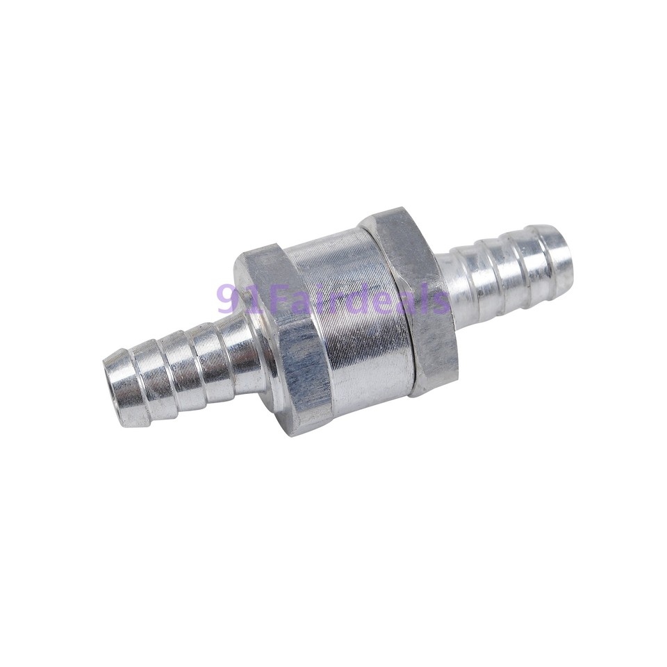 1pcs 10mm 3/8" Fuel Line Non-Return One Way Air Fuel Oil Check Valve ...